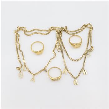 Silver And GP Jewelry, 5 Pieces | Property Room