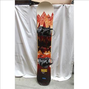 Sims Protocol 61 Silent Giants Snowboard And Bindings | Property Room