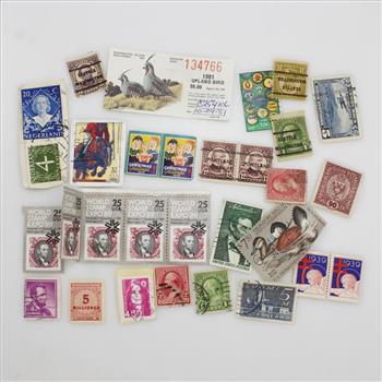 Single Stamps, 28 Pieces | Property Room