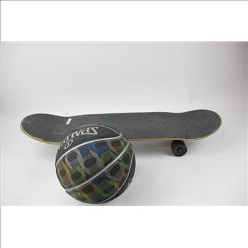 Skateboard, Basketball, Dominoes, Sharpie Markers, Wish Toy | Property Room