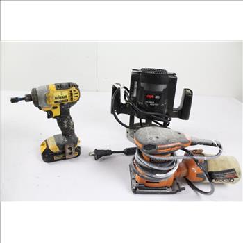 Skil 1823 Plunge Router & More, 3 Items | Property Room