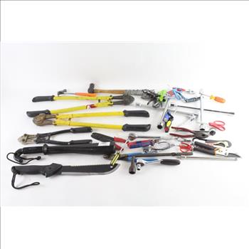 Socket Wrench, Bolt Cutters, And More, 10+ Pieces | Property Room