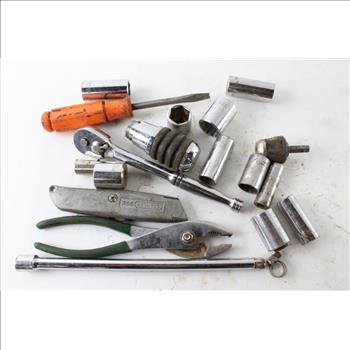 Socket Wrench, Box Cutter, And More, 10+ Pieces | Property Room