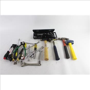 Socket Wrench Set, Claw Hammers, And More, 10+ Pieces | Property Room