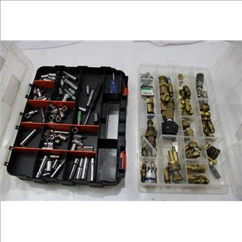 Sockets And IPA Fitting In Clear Tool Cases, 50+ Pieces | Property Room