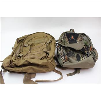 SOG And Timber Hawk Backpacks, 2 Pieces | Property Room