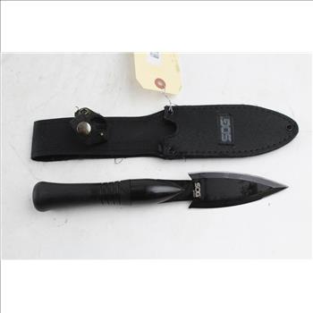 SOG Spirit Fixed Blade Knife With Sheath | Property Room
