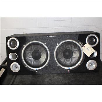 Sondpex Full Range Stereo Neon Speaker System | Property Room