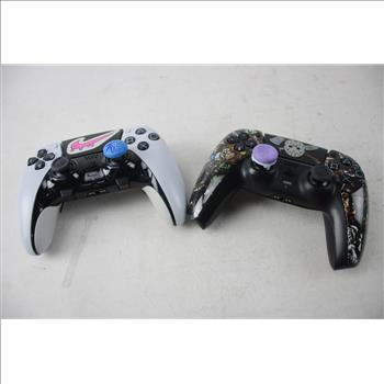 Sony Dual Sense Wireless Controller, 2 Pieces, CFI-ZCT1W/CFI-ZCP1 ...