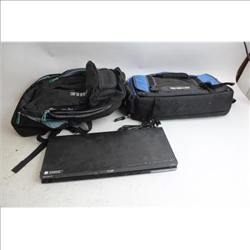 Sony DVD/Blu-Ray Player And Backpacks | Property Room