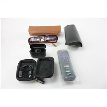 Sony Headphones, TCL Roku Tv Remote, Chargers And More 8+ Pieces ...