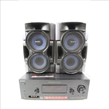 Sony Shelf Speakers And More, 5+ Pieces | Property Room