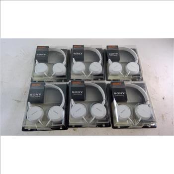 Sony Studio Monitor Sound & Style Headphones 6 Pieces | Property Room