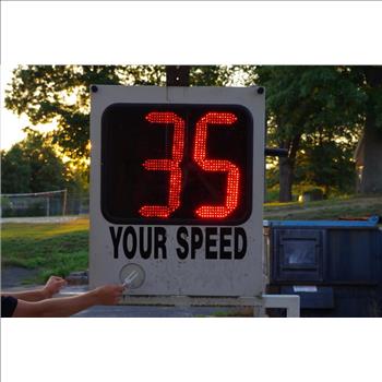 Speed Monitor Trailer (Belchertown, MA 01007) | Property Room