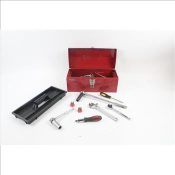 Stack-On Lunch Box Style Toolbox With Handtools, 30+ Pieces | Property Room