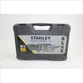 Stanley Black Chrome Socket Set (Model STMT71650BC) | Property Room