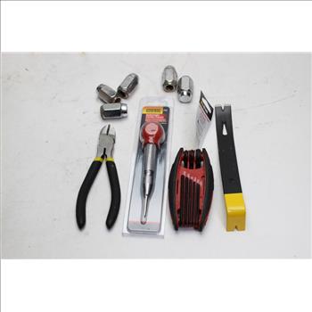 Stanley Mini Crow Bar, Prograde Flex Keys And More Bulk Lot 9pieces ...