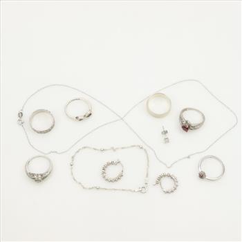 Sterling Silver Jewelry, 11 Pieces | Property Room
