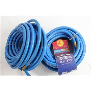 Swan Therm-O-Blue Air Hoses, Acetylene Gas Hose And More 5 Pieces ...