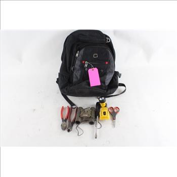 Swiss Gear Backpack, Bushnell Binoculars And Tools, 15+ Pieces ...