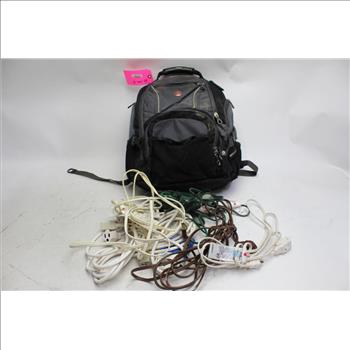 Swiss Gear Backpack With Extension Cords | Property Room