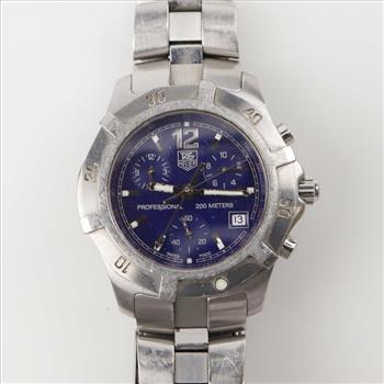 Tag Heuer Professional 200 Meters Chronograph Watch | Property Room