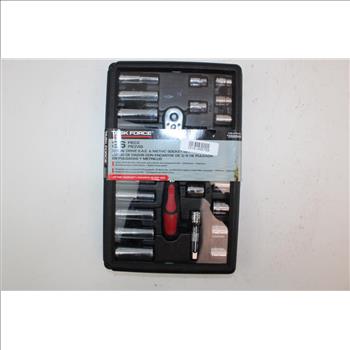 Task Force 26 Piece Drive Sae & Metric Socket Set | Property Room