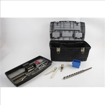 Task Force Toolbox With Tools, Screws, And Other Equipment, 30+ Pieces ...