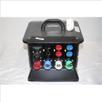 Temporary Power By Design 100Amps Power Box, TPDB-R-100 | Property Room