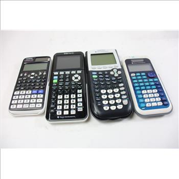 Texas Instruments, Casio And Other Calculators, 8 Pieces | Property Room