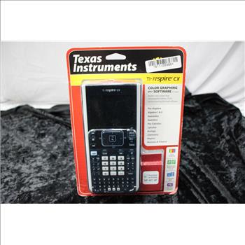 Texas Instruments Color Graphing Plus Software Calculator | Property Room