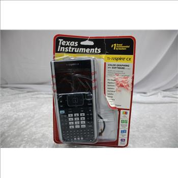Texas Instruments Color Graphing Plus Software Calculator | Property Room