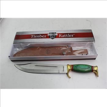 Timber Rattler Bowie Knife | Property Room