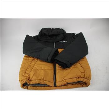 Timberland Weather Jacket, Size Medium, Black/Tan | Property Room