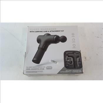 Titan Supermassager With Carrying Case And Attachment Kit | Property Room
