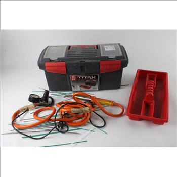 Titan Tool Box With PVC Welding Kit | Property Room