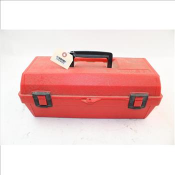 ToolMaster Tool Box W/assorted Tools & More; 5+ Pieces | Property Room