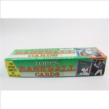 Topps Baseball Cards The Official 1990 Complete Set, 700+ Pieces 