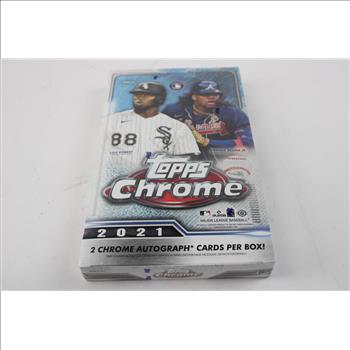 Topps Chrome 2021 2 Chrome Autograph Baseball Cards | Property Room