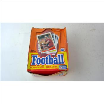 Topps Football Trading Card Box | Property Room