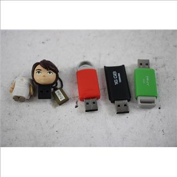Toshiba And More USB Flash Drive Lot, 8 Pieces | Property Room