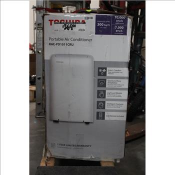 Toshiba Portable Air Conditioner Rac-pd1011cru Dehumidifier Function ...