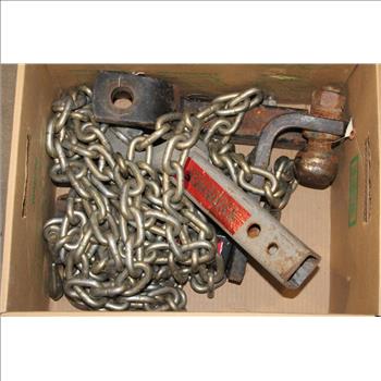 Trailer Hitches & Chains, 4 Pieces | Property Room