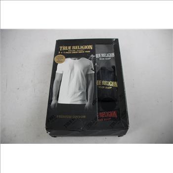 True Religion 3-in-1 Pack Crew Neck T-shirt Pack, Figs Jogger Scrub ...