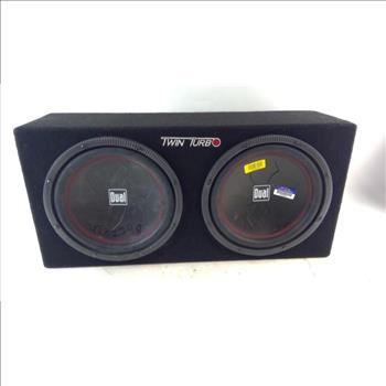 Twin Turbo Audio Speakers | Property Room