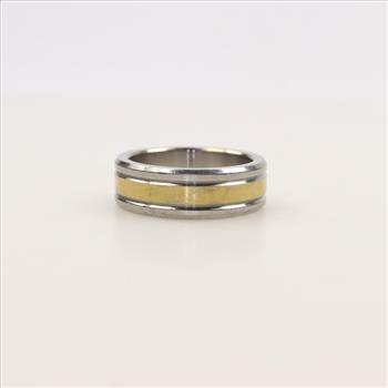 Two Tone Fashion Ring Band | Property Room