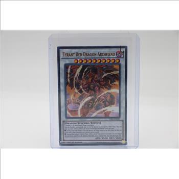 Tyrant Red Dragon Archfiend 1st Edition Yu-Gi-Oh Trading Card ...