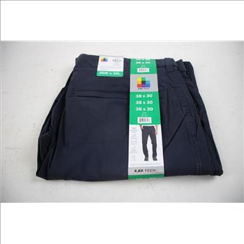 UB Tech Comfort Waist Chino Pants, Size 38x30, 1071412, Navy | Property ...