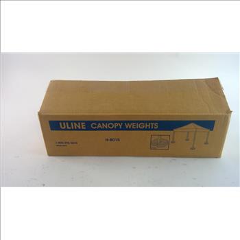 Uline Canopy Weights, 4 Discs | Property Room