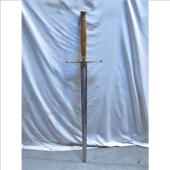 Unknown Brand Two Handed Double Edge Long Sword | Property Room